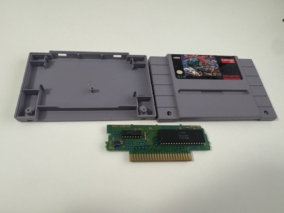Street Fighter II 2 Super Nintendo SNES Cartridge, 1992, Authentic ...