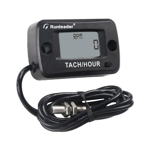 Rotating Shaft Hour Meter Tachometer,RPM Magnetic Pickup,Maintenance ...