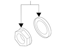 Genuine BMW OEM 33127607158 Repair Kit Insert Nut for sale online | eBay