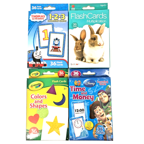 Children's Flash Cards: Numbers, Letters, Colors, Shapes ...