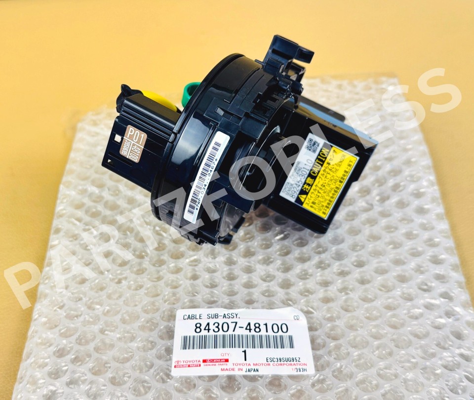 84307-48100 TOYOTA GENUINE CABLE SUB-ASSY, SPIRAL W/SENSOR 8430748100 ...