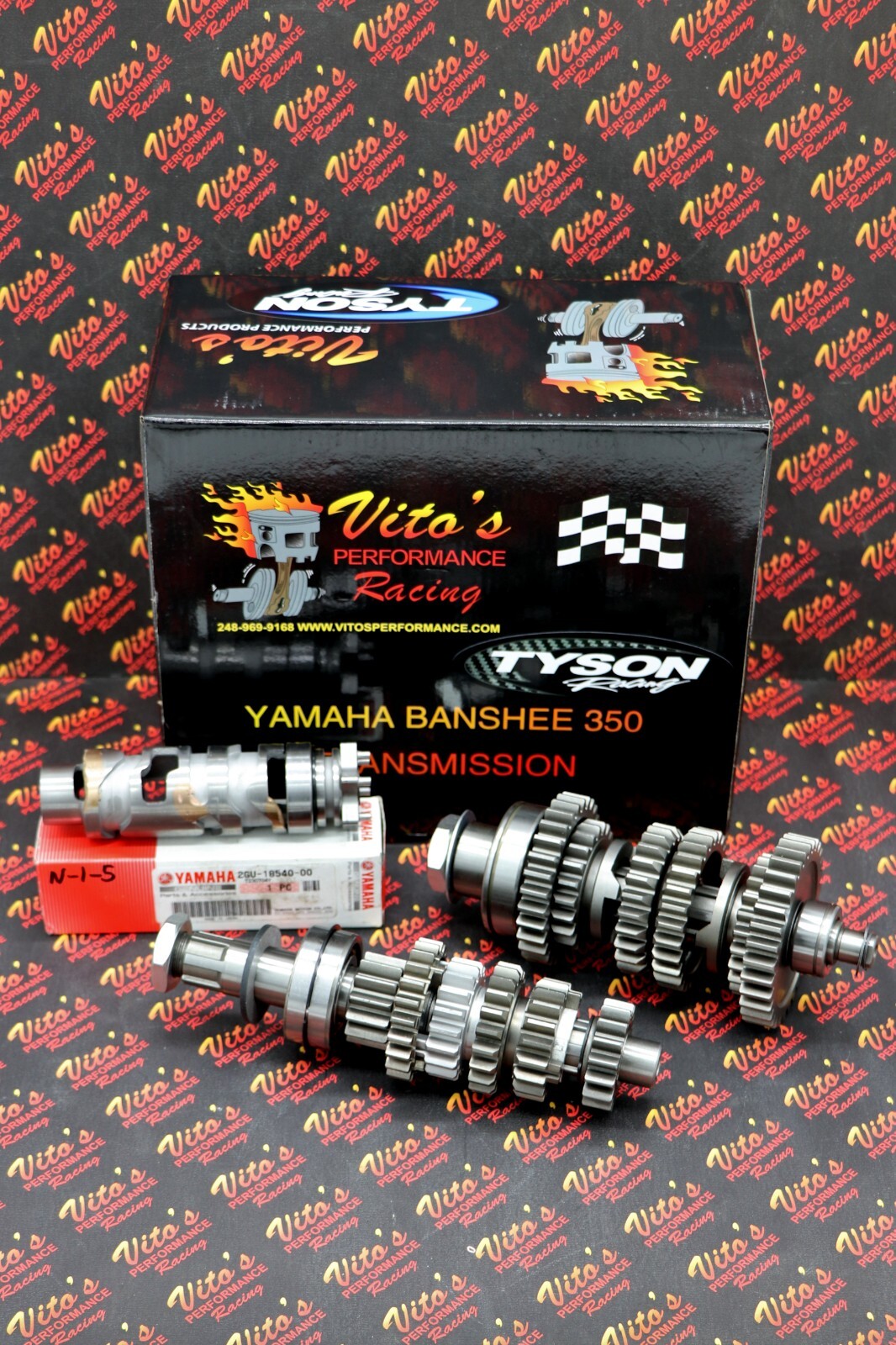 TYSON RACING Banshee drag transmission 1-5 OVERRIDE + cut drum + star ...