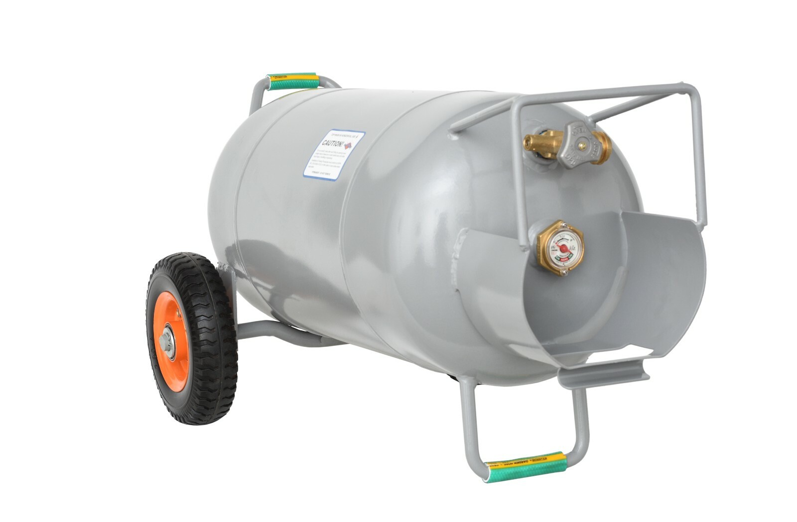 40 LB Horizontal and Vertical HOG Propane Cylinder with Wheels | eBay