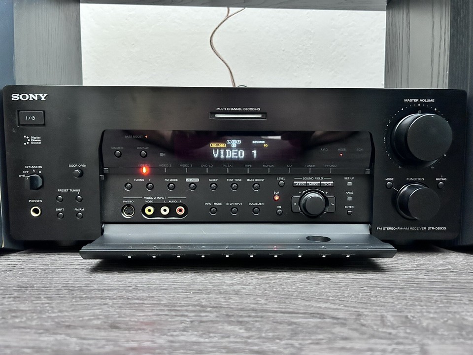 Sony STR-DB930 Receiver HiFi Stereo Audiophile Vintage Phono 5.1 ...