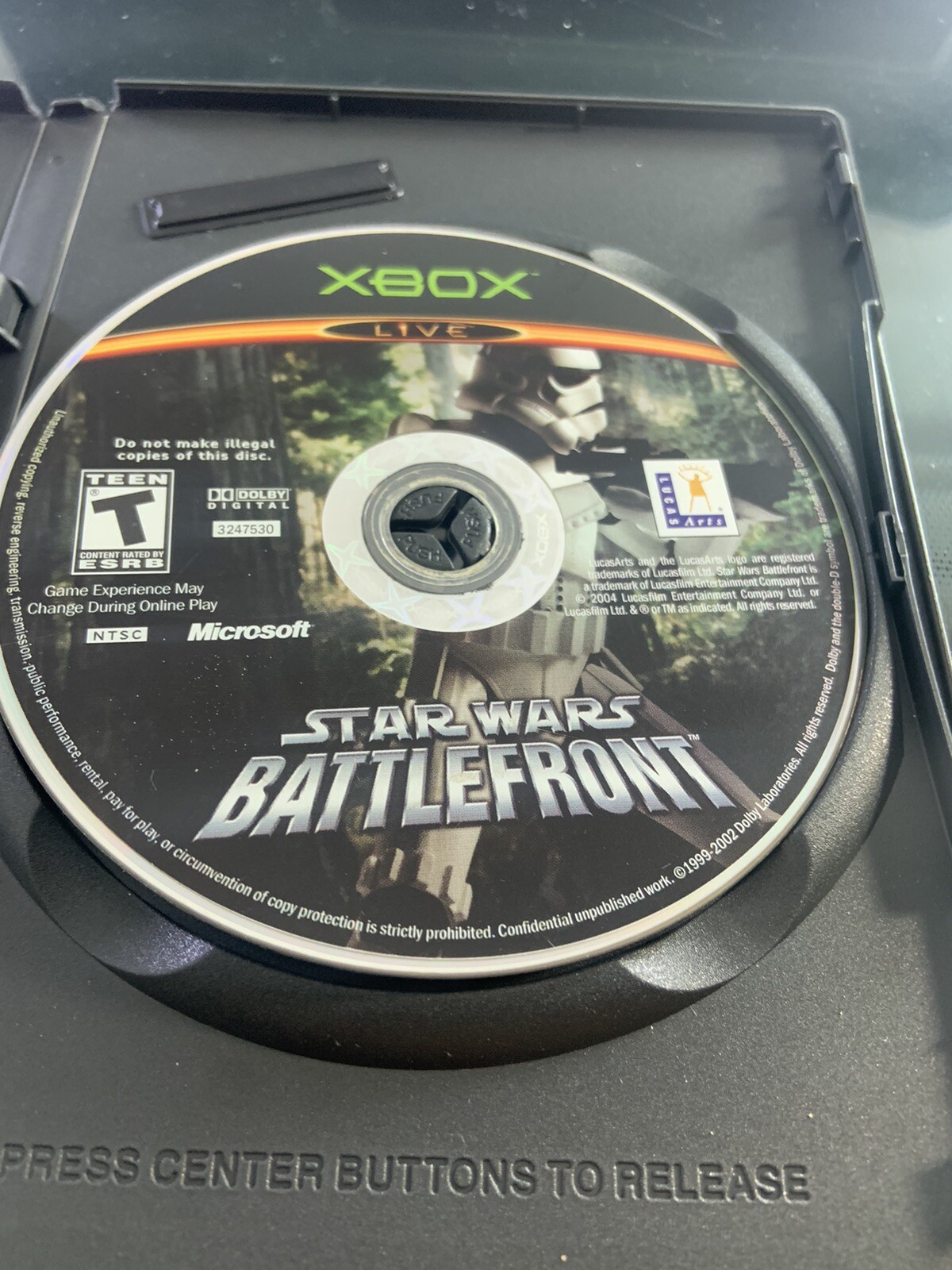 Original Microsoft Xbox Star Wars Battlefront 1 TESTED DISC ONLY | eBay