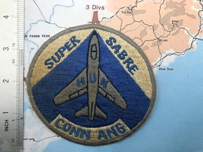 Patch , Connecticut AIR NATIONAL GUARD SUPER SABRE HUN Patch | eBay