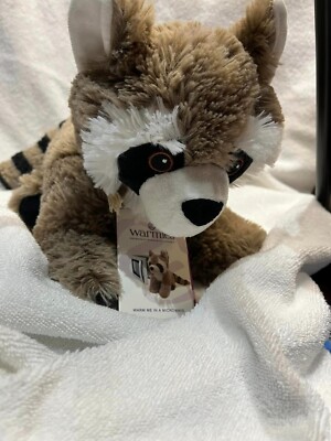 Warmies Cozy Plush - Raccoon Large Therapy Microwavable Heatable Toy | eBay