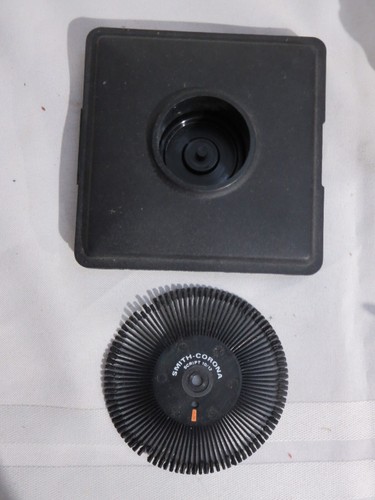 Vintage Smith Corona Printwheel Script 10/12 in Case | eBay