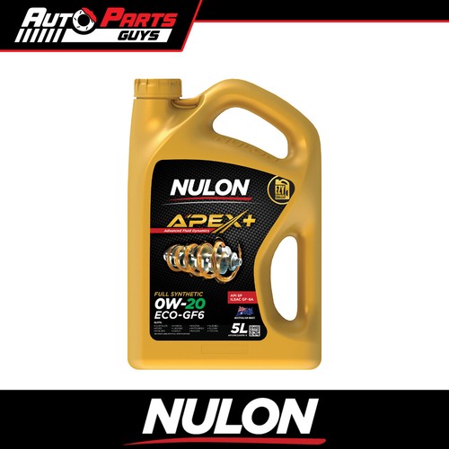 Nulon APEX+ 0W-20 ECO-GF6 Engine Oil Full Synthetic 5 Litre ...