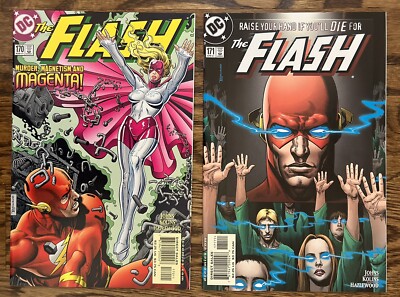 The Flash #170 171 Vol 2 1st Appearance Cicada Brian Bolland Magenta DC ...