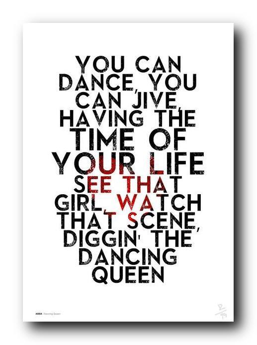 Dancing Queen Quotes Dancing Queen Misheard Lyric Mini Plate