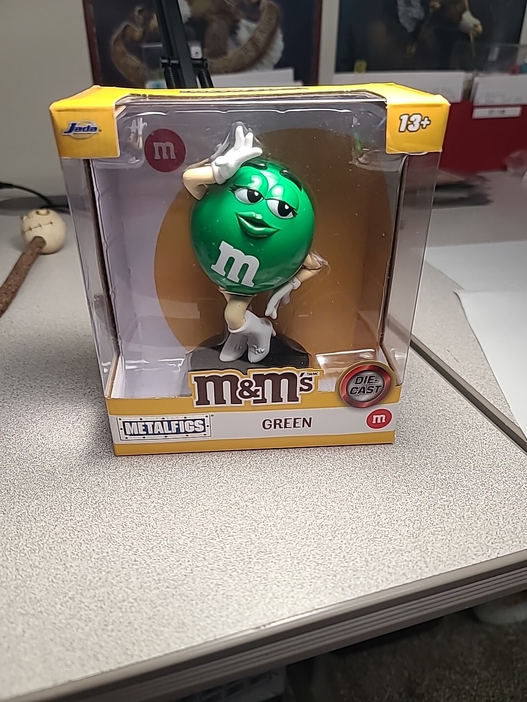 M&M Diecast Green 5.25” Figurine “MetalFigs” | eBay