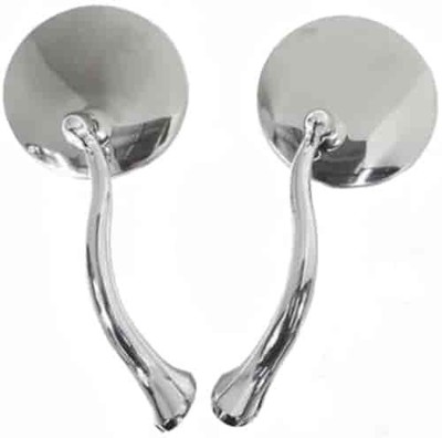 RPC R6615 Stainless Steel Retro Street Rod Mirrors | eBay