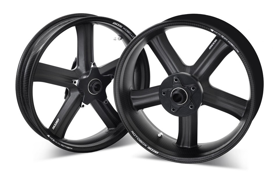 Rotobox Boost Carbon Fiber Wheel Set Rims Wheels Kawasaki H2 H2R /SX ...