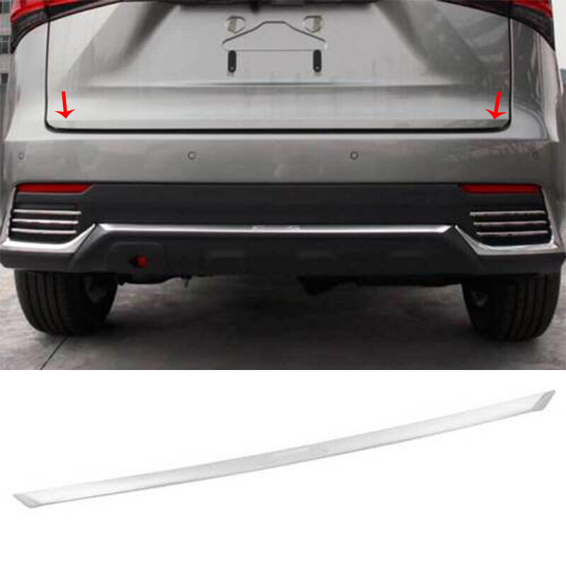 Steel Chrome Rear Bumper Protector Lower Strip For Lexus NX 300 300h ...