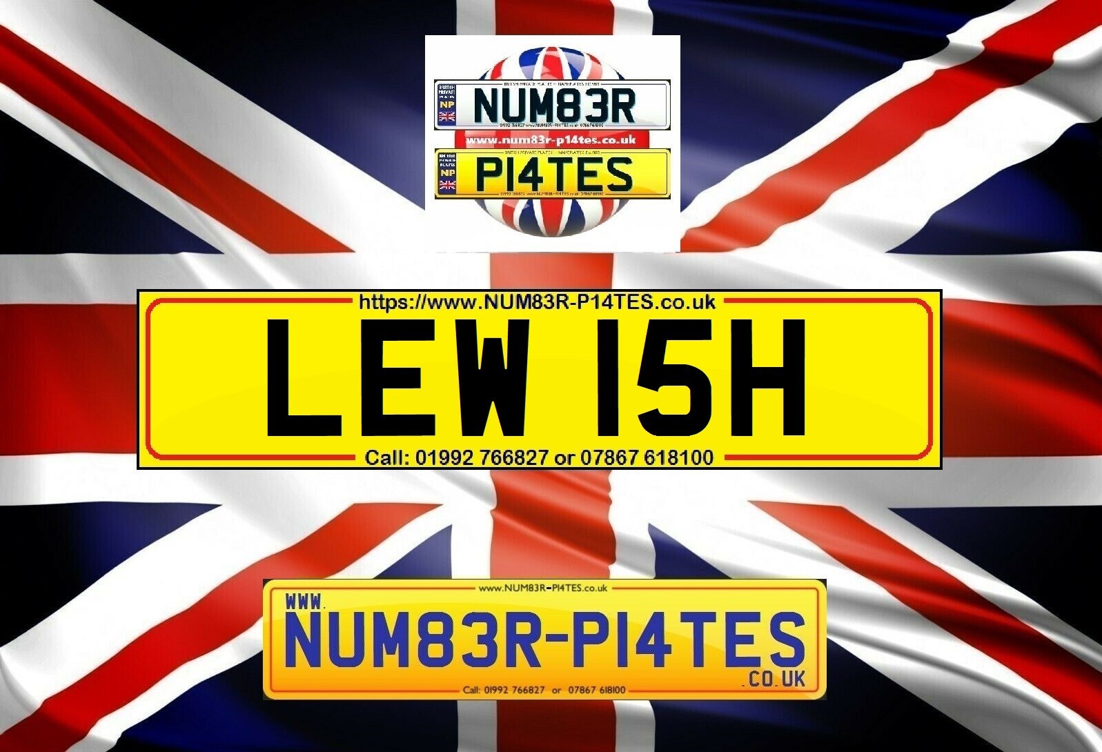 LEW 15H, Private Plate, LEWIS, First or Surname, Cherished Reg Number ...
