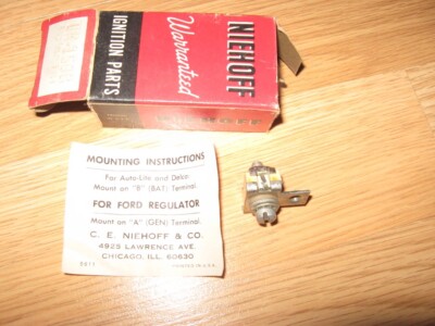 NOS Niehoff Regulator Fuse UN-150A DR150-A Ford GM Chrysler AMC | eBay