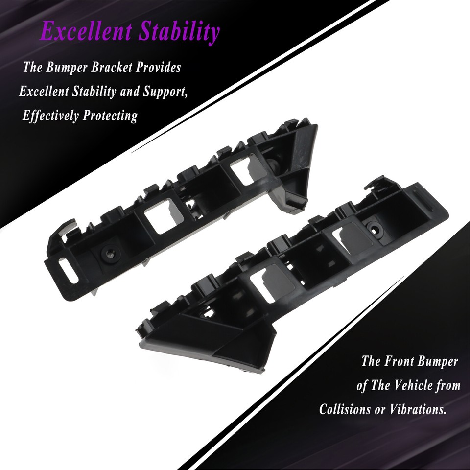 Front Bumper Guide Bracket Kit LH & RH for 2012 2013 2014 2015 ...