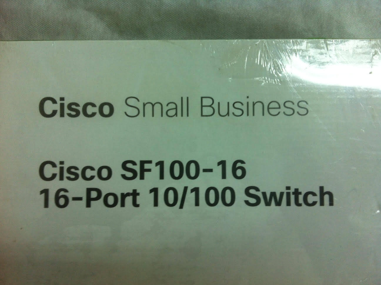 Cisco (SF100-16) 16-Ports Rack-Mountable Ethernet Switch for sale ...