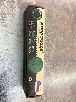 The Original Poop Bags - Plant-Based Biodegradable Pet Poop Bags 50 ...