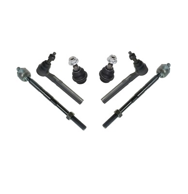 PartsW 6Pc Front Ball Joint Tie Rod Kit for Hummer H3T 2009-2010 | eBay