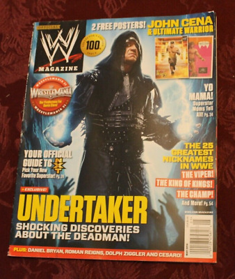 WW Magazine ~ May 2014 ~The Undertaker | eBay