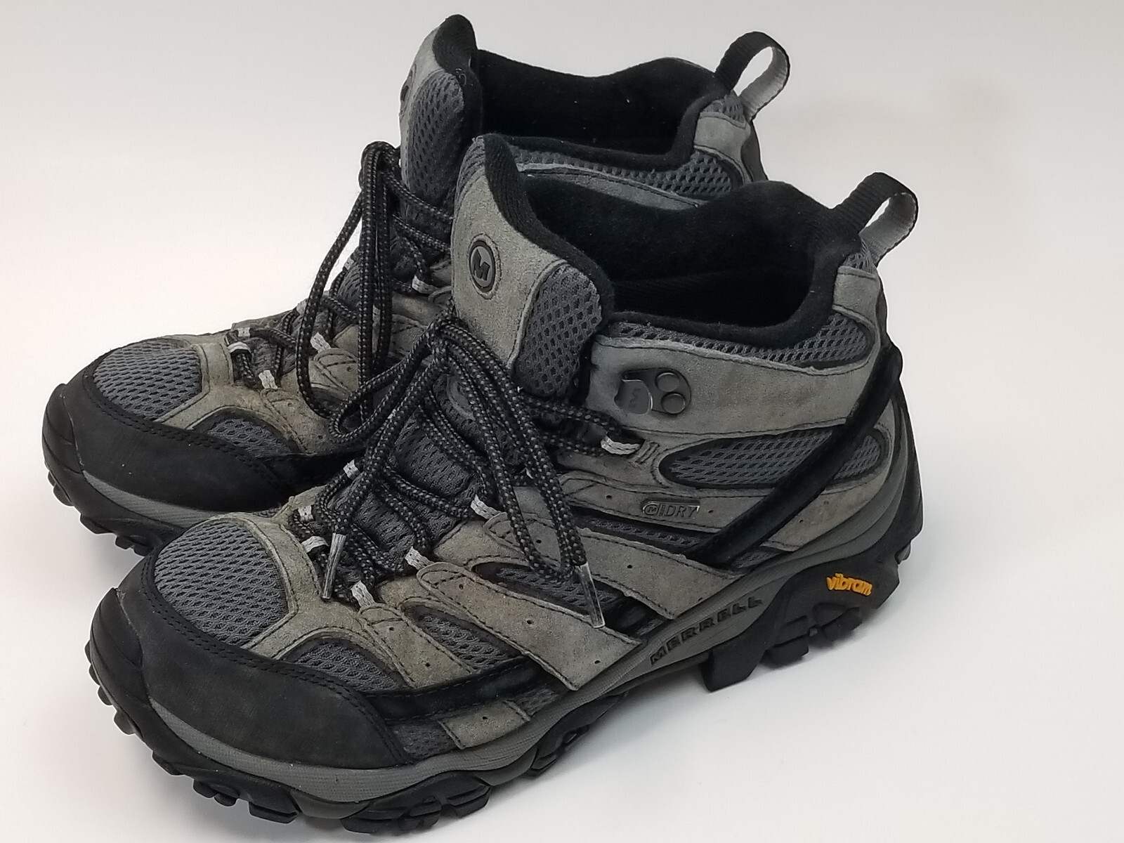Merrell Granite Performance Men's Size 7 Black & Gray Waterpro Hiking ...