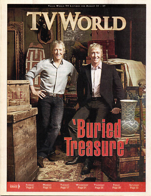 TV WORLD Magazine August 21-27 2011 Leigh Leslie Keno Buried Treasure ...