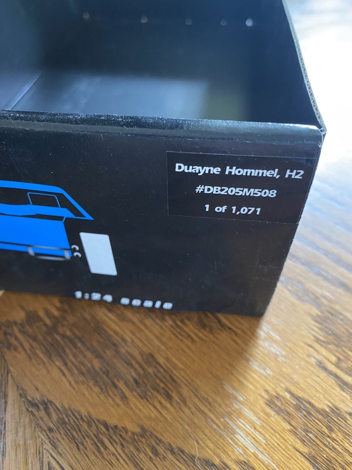 Duayne Hummel 1:24 Dirt late model diecast | eBay
