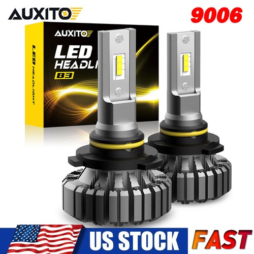 AUXITO 9006 LED Headlight Fog Bulbs High Low Beam Conversion Kit ...