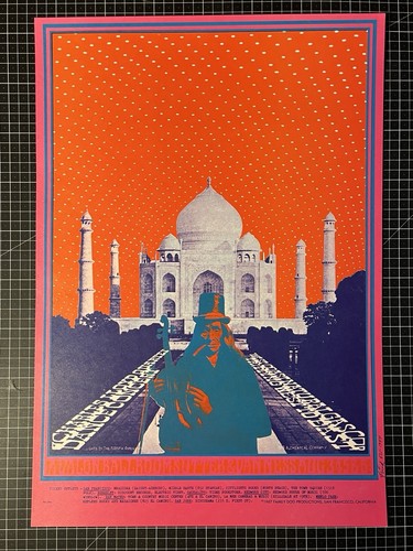 FD-74 Poster MINT Charles Lloyd Quartet West Coast Natural Gas Bob ...