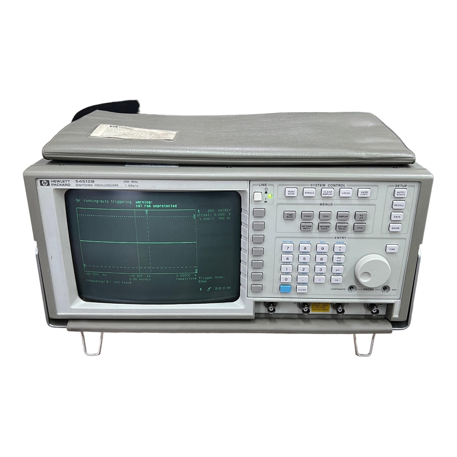 54512B HP Oscilloscope 4 Channel 300MHz 1GS/s Digitising Scope | eBay