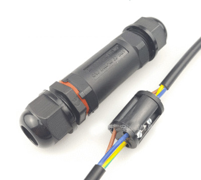 New Outdoor Waterproof IP68-3p Cable Connector-3 Core Pin 20A 450V | eBay