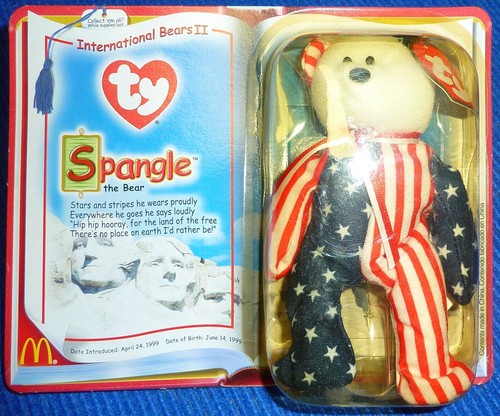 TY Mini Spangle The Bear MC Donald Amerika 2000 | eBay.de