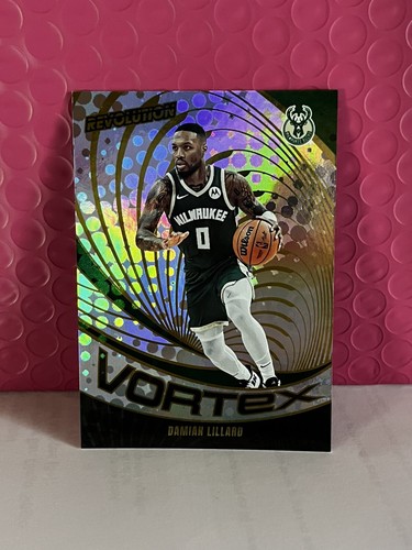2023-24 Panini Revolution Vortex Damian Lillard Milwaukee Bucks #31 | eBay
