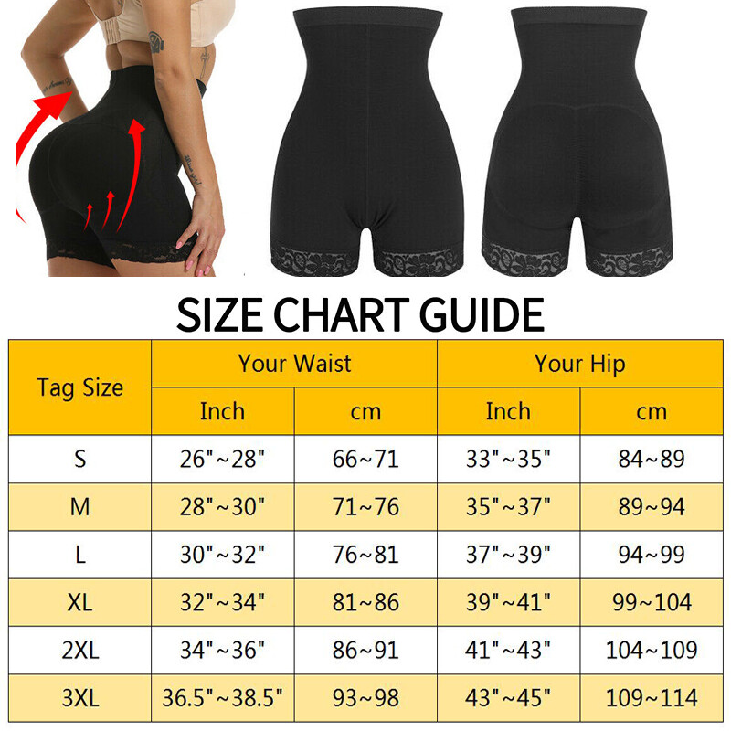 Fajas Colombianas Calzones Levanta Cola Women Butt Lift Booster Lifter ...