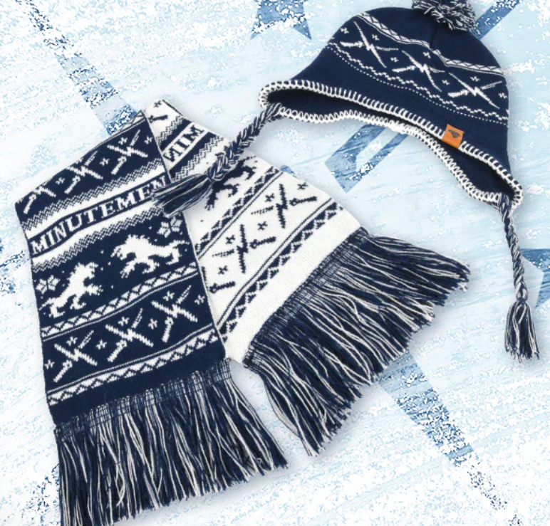 FALLOUT MINUTEMAN HAT AND SCARF | eBay