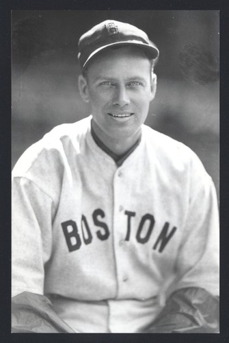 WES FERRELL Real Photo Postcard RPPC 1935 Boston Red Sox George Burke ...