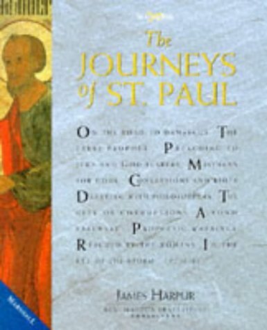 THE JOURNEYS OF ST. PAUL (LIVING BIBLE) By James Harpur - Hardcover ...