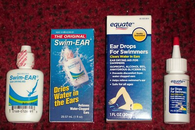 Swimmers swim Ear drops UK posted dispel post Swimmer's dive water ...