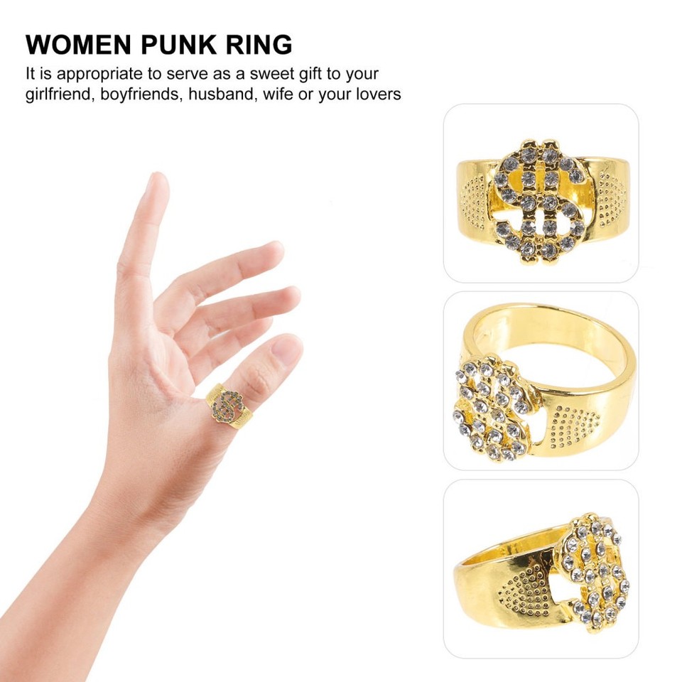 3Pcs Dollar Sign Dollar Symbol Money Symbol for Women Men | eBay Australia