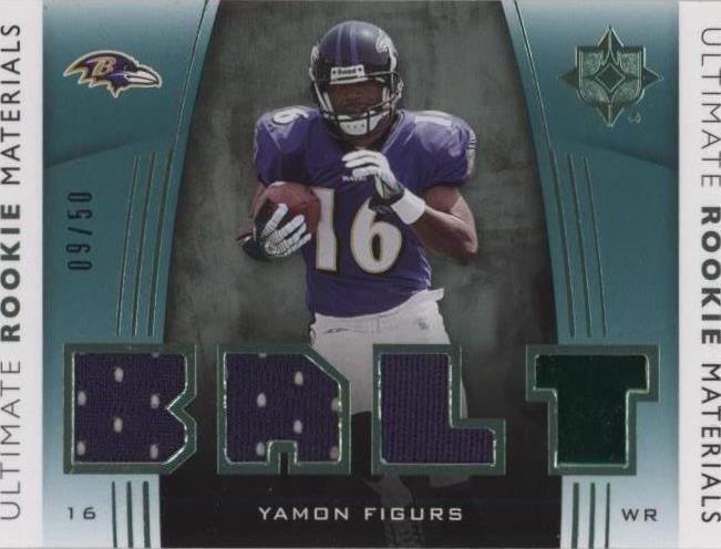 2007 Ultimate Collection - Ultimate Rookie Materials Yamon Figurs #URM ...