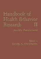 Handbook of Health Behavior Research Ii von David S. Gochman (2013 ...