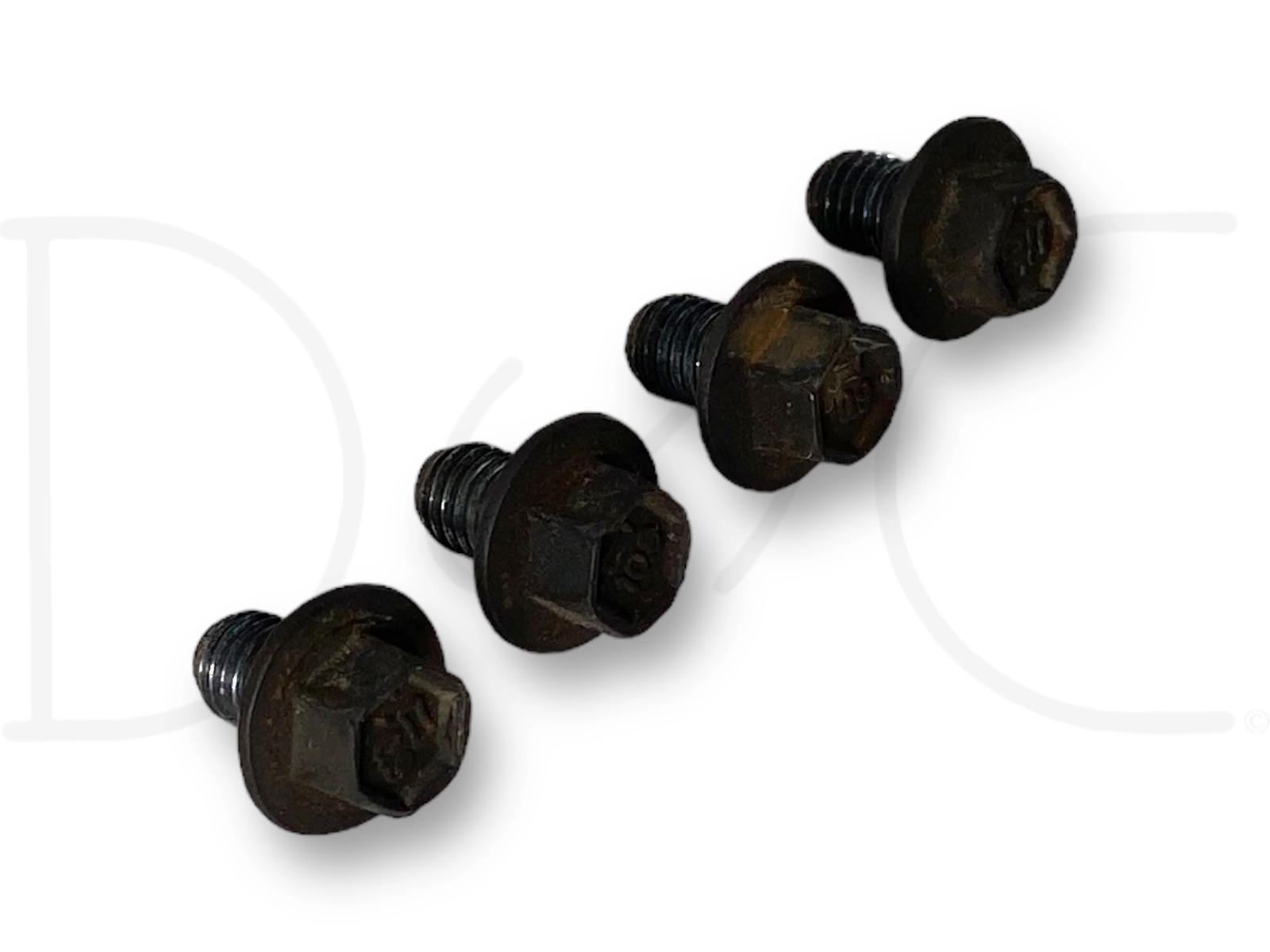 99-02 Ford F250 F350 7.3 7.3L Water Pump Pulley Bolts Bolt Set (4) OE ...