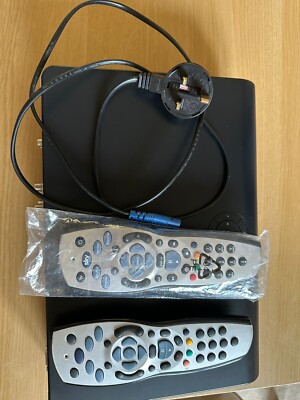 SKY+HD BOX WITH 2 REMOTES, And POWER CABLE 500GB | eBay UK