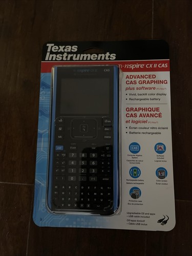 Texas Instruments TI Nspire CX IICAS Color Graphing Calculator /Student ...