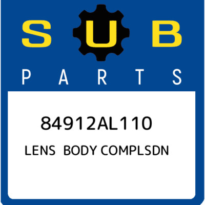 84912AL110 Subaru Lens body complsdn 84912AL110, New Genuine OEM Part ...