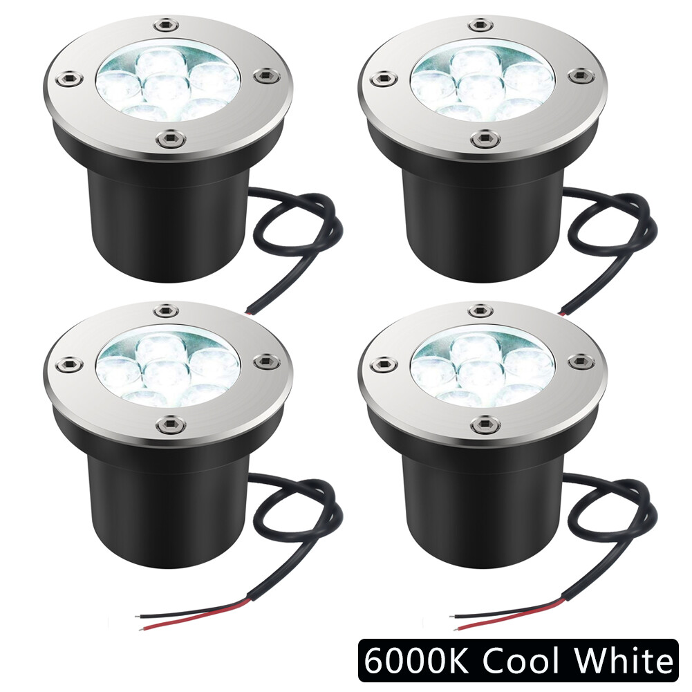 Outdoor Well Lights 12v Junview 12W LED Ground Landscape Lights Warm