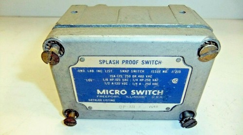Microswitch OP-AR Limit Switch | eBay