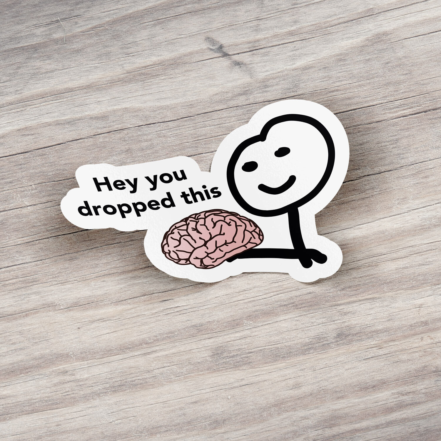 Hey You Dropped Brain Funny Meme Car Bumper Vinyl Sticker Decal | eBay Hey You Dropped Brain Funny Meme Car Bumper Vinyl Sticker Decal | eBay